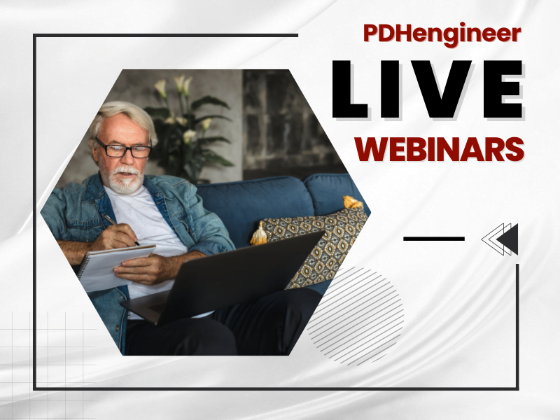 About Online PDH Webinars - PDHengineer.com