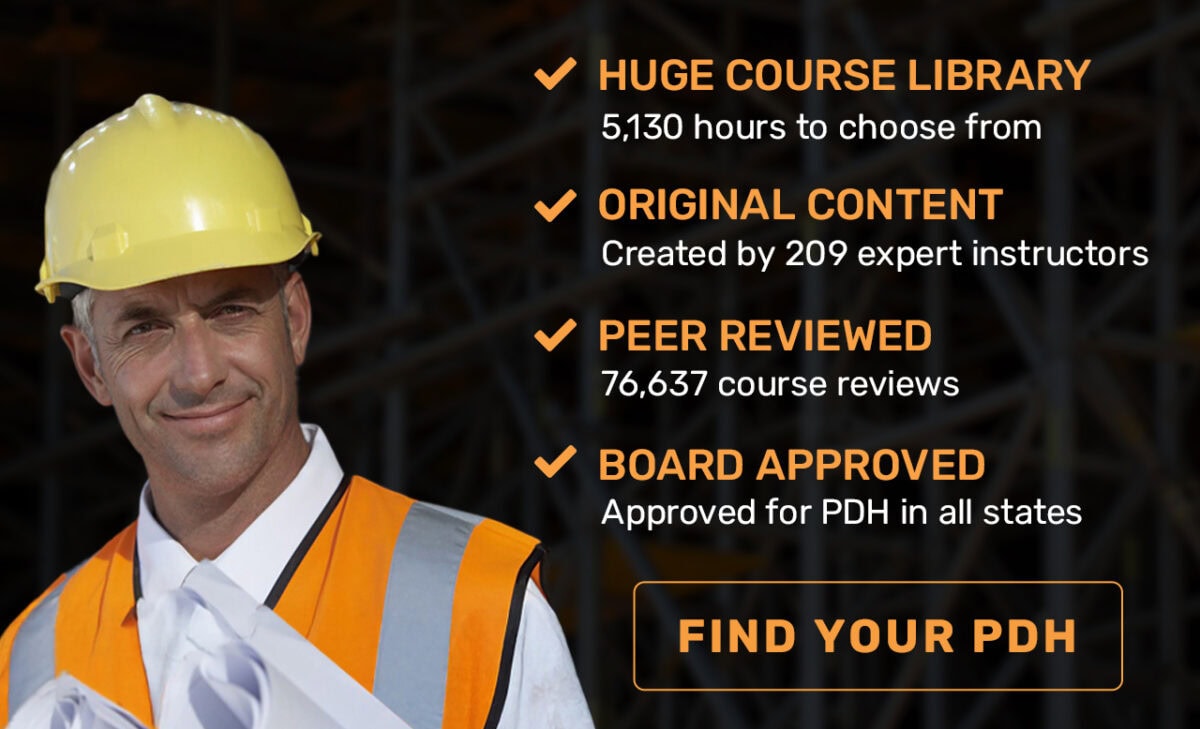 PDH Online Courses and Webinars for PEs - PDHengineer.com