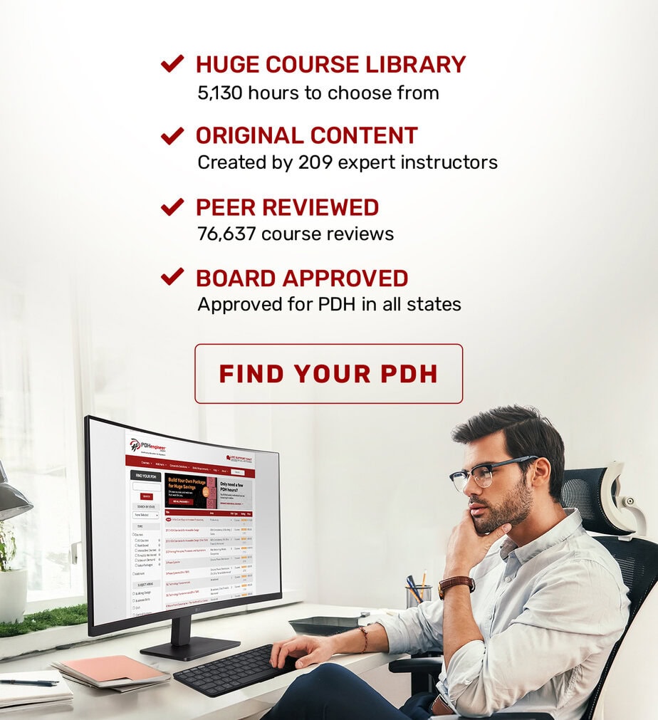PDH Online Courses and Webinars for PEs - PDHengineer.com